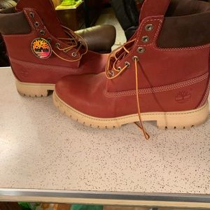 Timberland | Shoes | New Timberland Maroon Boots Size | Poshmark